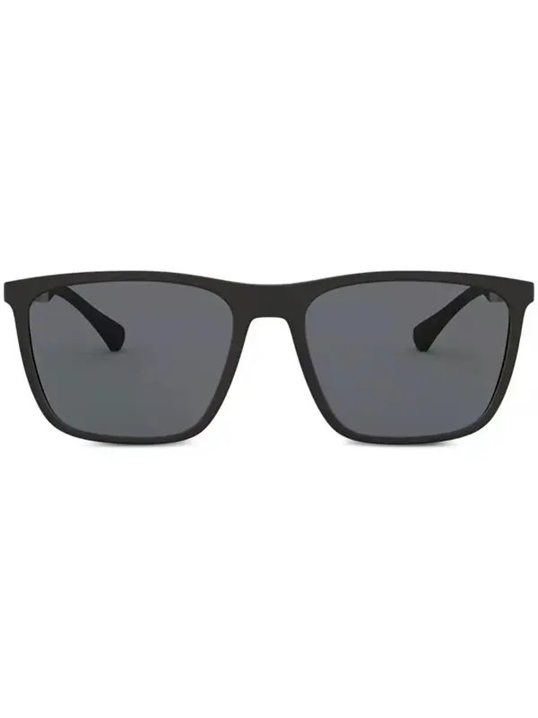 Emporio Armani Square Frame Sunglasses - Black