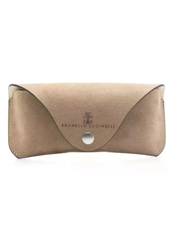Brunello Cucinelli Intarsia Rays Sunglasses