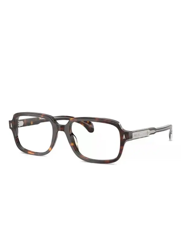 Moncler Square-frame Clear-lenses Glasses