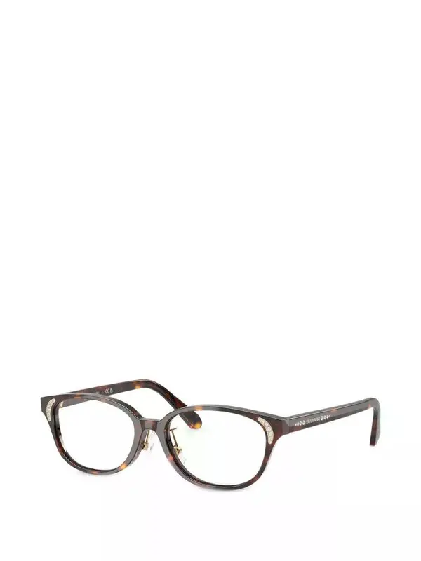 SWAROVSKI Tortoiseshell-effect Glasses