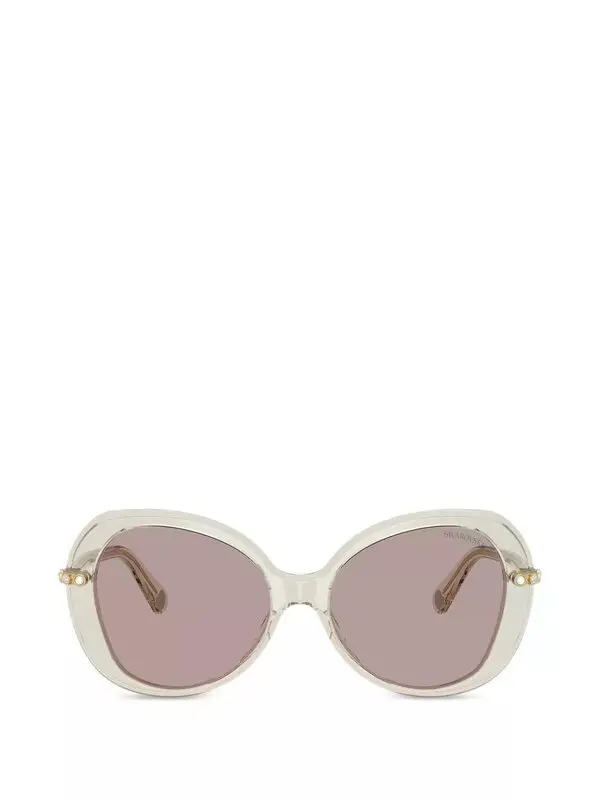 SWAROVSKI Butterfly-frame Sunglasses