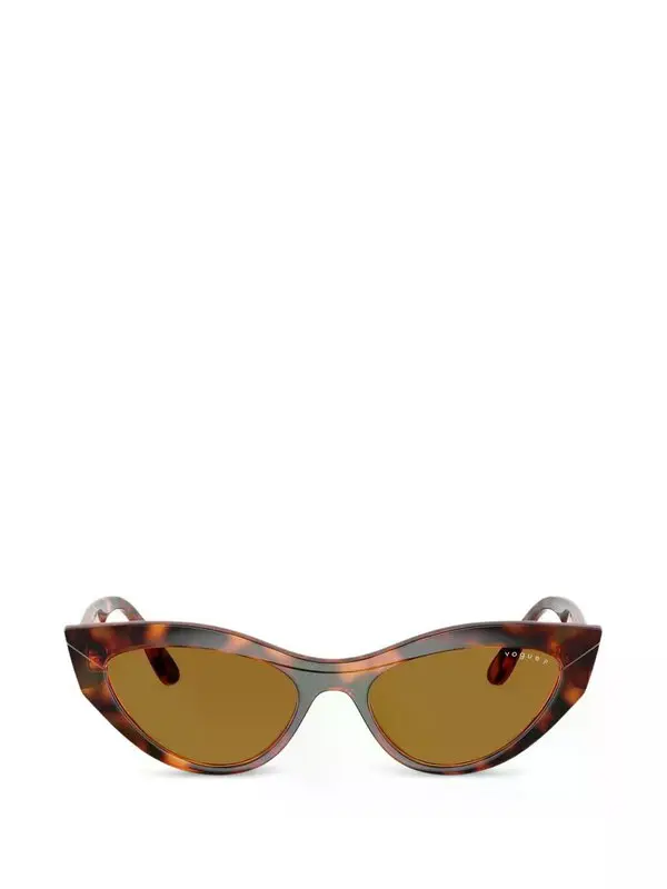 VOGUE EYEWEAR Tortoiseshell-effect Cat-eye Sunglasses