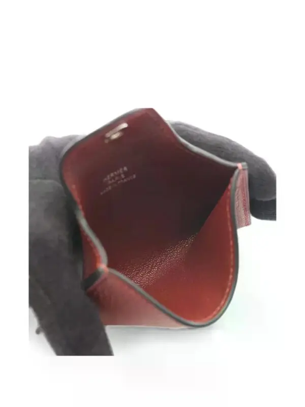 Hermès 2023 Iliade Leather Card Holder