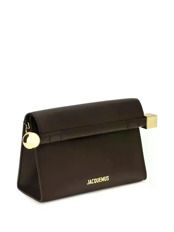Jacquemus Rond Carré Leather Clutch Bag