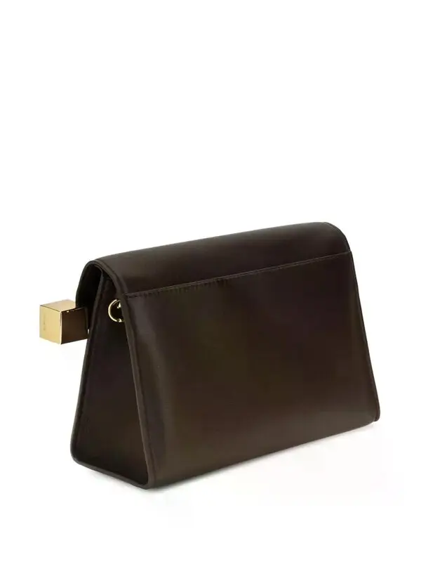 Jacquemus Rond Carré Leather Clutch Bag