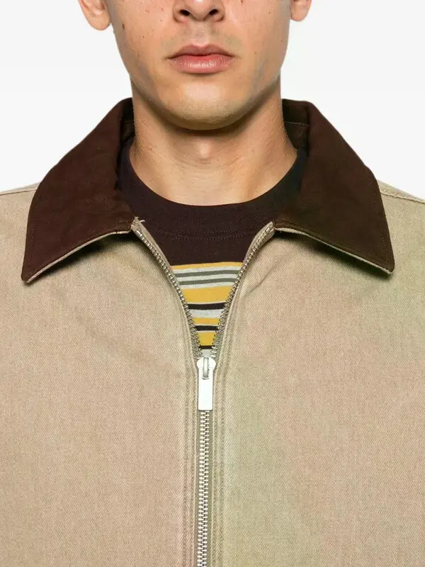 Drole De Monsieur Zip-fastening Long-sleeve Jacket