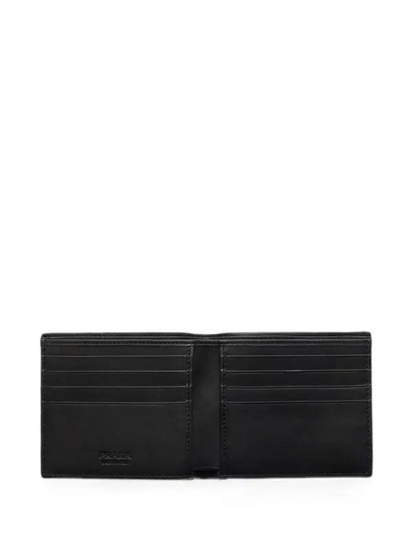 Prada Antiqued Leather Wallet