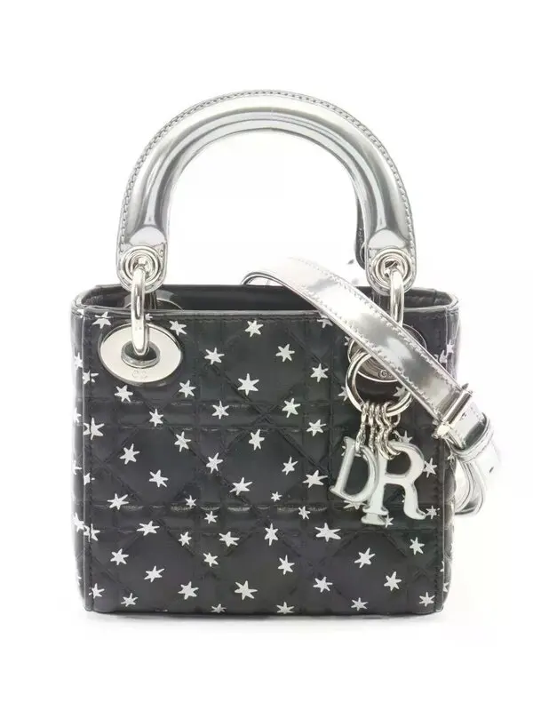Dior Lady Cannage Star Mini Tote Bag