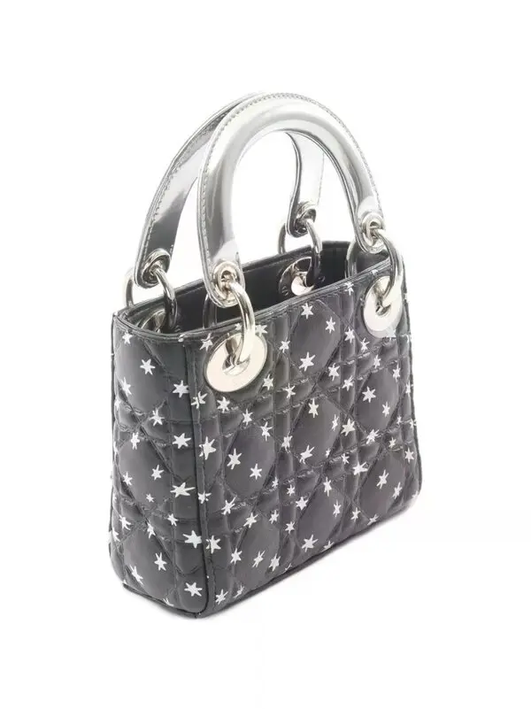 Dior Lady Cannage Star Mini Tote Bag