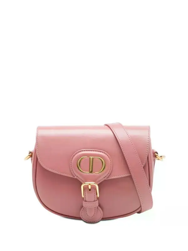 Dior 2021 Small Leather Bobby Crossbody Bag - Pink
