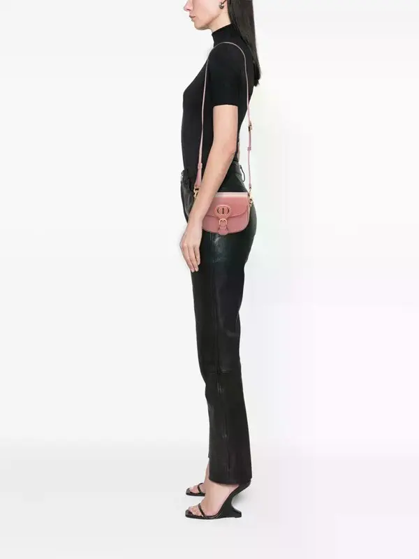 Dior 2021 Small Leather Bobby Crossbody Bag - Pink