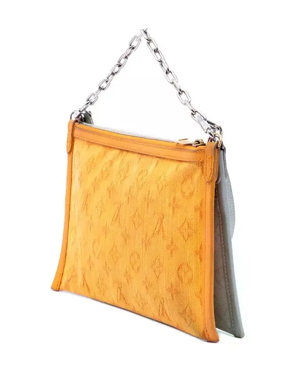 LOUIS VUITTON Monogram Antarctica Double Flat Messenger Bag