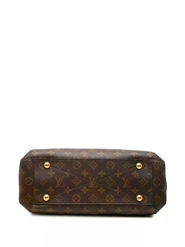 LOUIS VUITTON Monogram Montaigne Mm Satchel - Brown