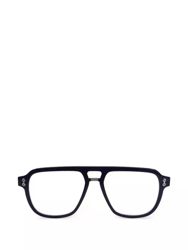 AKONI Pilot-frame Glasses - Blue
