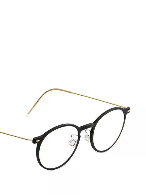 LINDBERG Round-frame Titanium Glasses