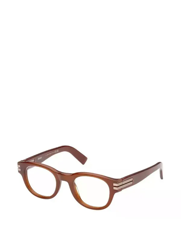 Zegna Round-frame Glasses