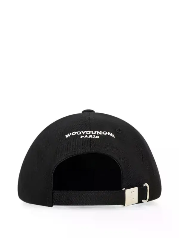 WOOYOUNGMI Logo Embroidered Cotton Cap