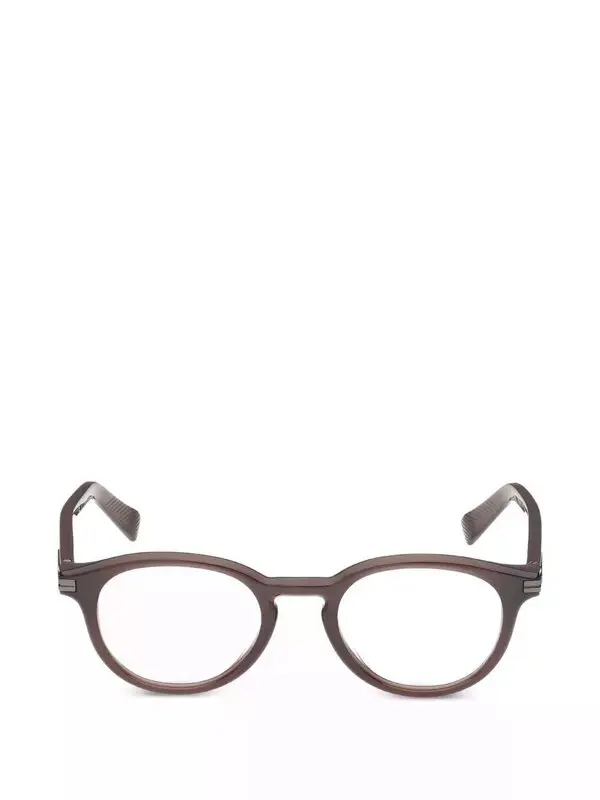 Zegna Round-frame Glasses