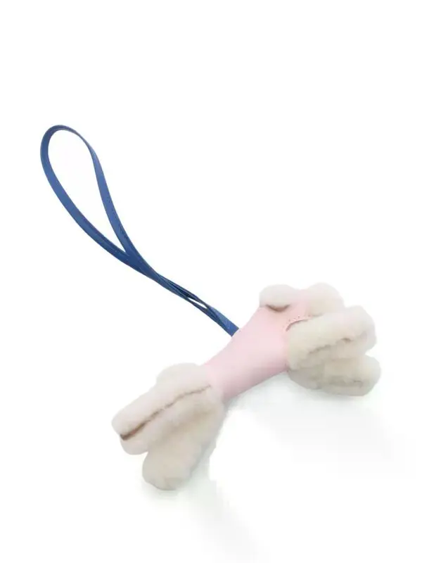 Hermès Paddy Sheepskin Bag Charm - Neutrals