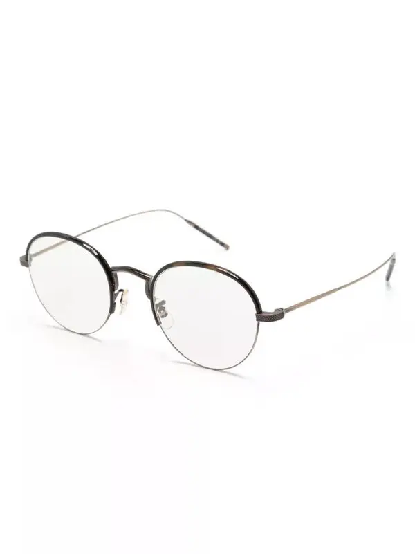 Oliver Spencer Tk-6 Round-frame Glasses