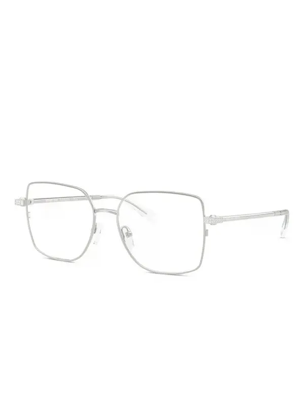 Michael Kors Embellished Square-frame Glasses