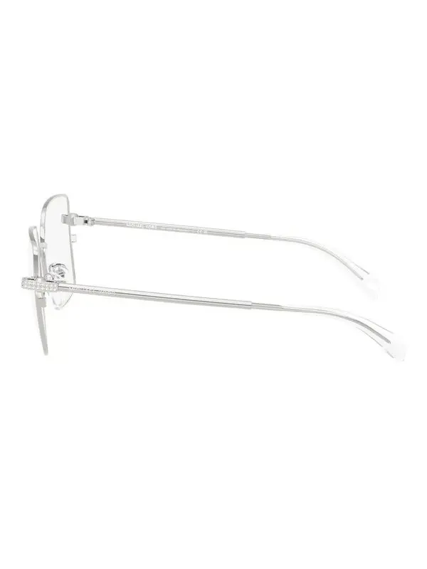 Michael Kors Embellished Square-frame Glasses