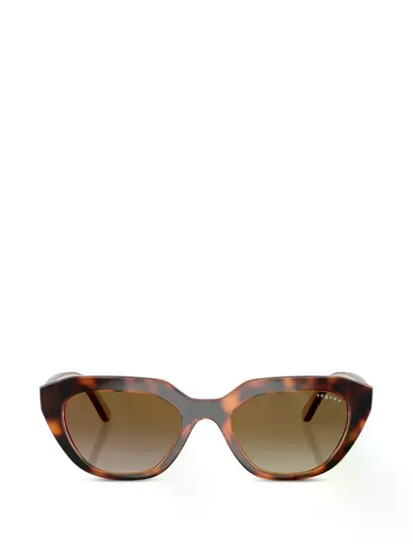 VOGUE EYEWEAR Tortoiseshell-effect Cat-eye Sunglasses