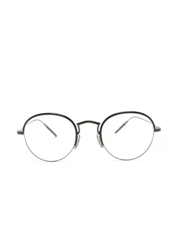 Oliver Spencer Tk-6 Round-frame Glasses