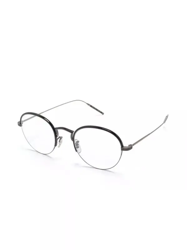 Oliver Spencer Tk-6 Round-frame Glasses