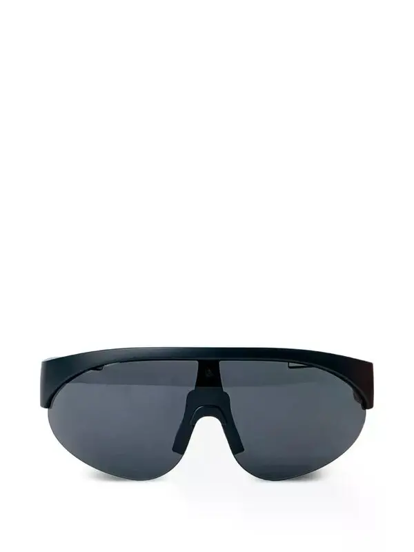 Moncler Visor Single-lens Sunglasses - Black
