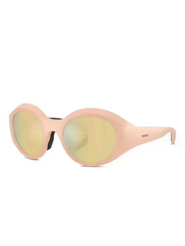 Moncler Futuro Oval-frame Sunglasses