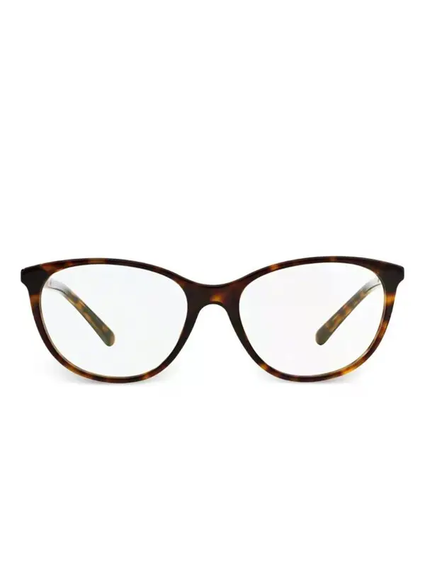 Burberry Havana Oval-frame Glasses