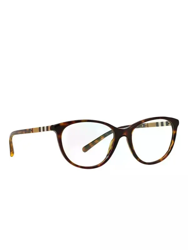 Burberry Havana Oval-frame Glasses