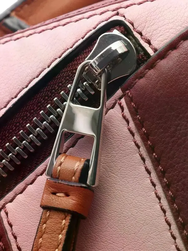Loewe 2010s Small Puzzle Shoulder Bag - Pink