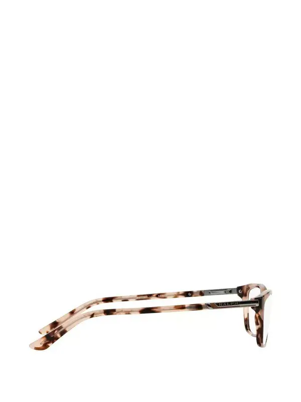 POLO RALPH LAUREN EYEWEAR Tortoiseshell-effect Rectangle-frame Glasses
