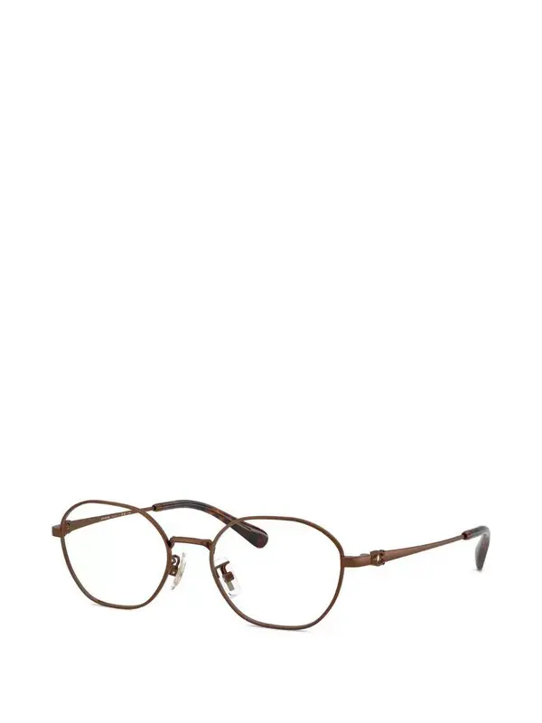 COACH Geometric-frame Titanium Glasses