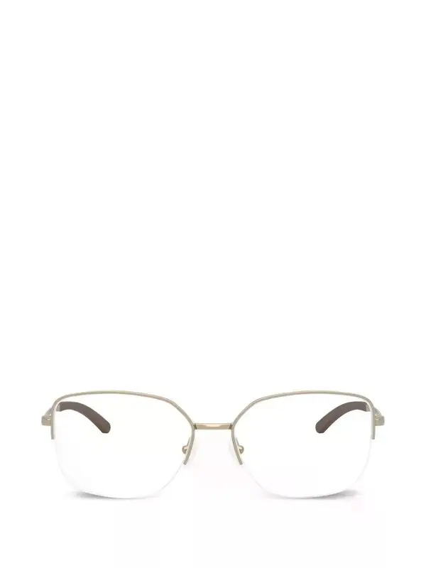 Oakley Moonglow Geometric-frame Eyeglasses - Gold