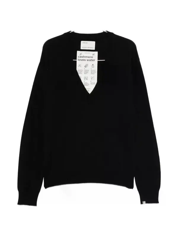 Extreme Cashmere Ben V-neck Long-sleeve Sweater