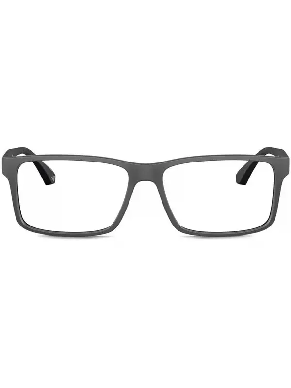 Emporio Armani Logo-engraved Glasses