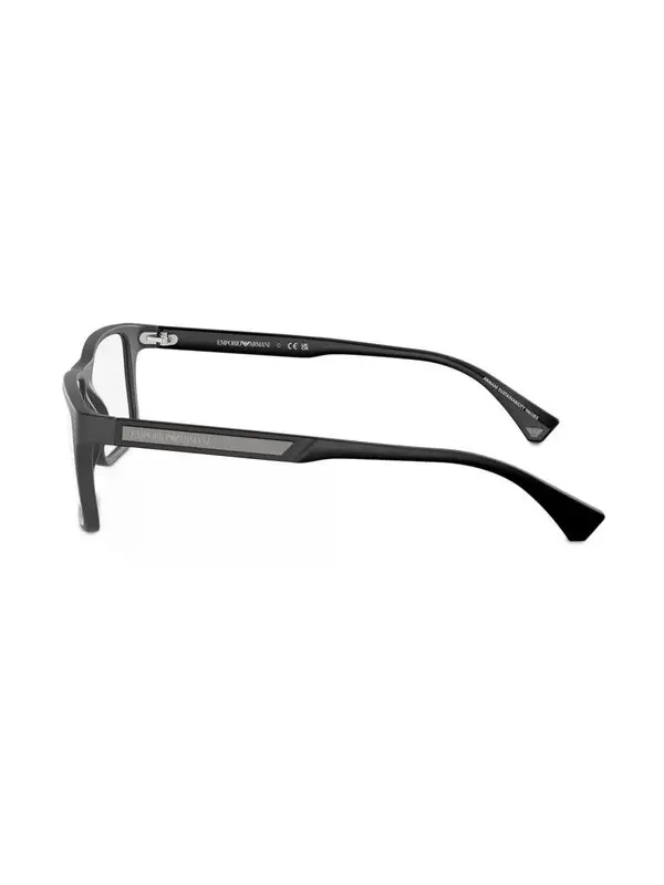 Emporio Armani Logo-engraved Glasses