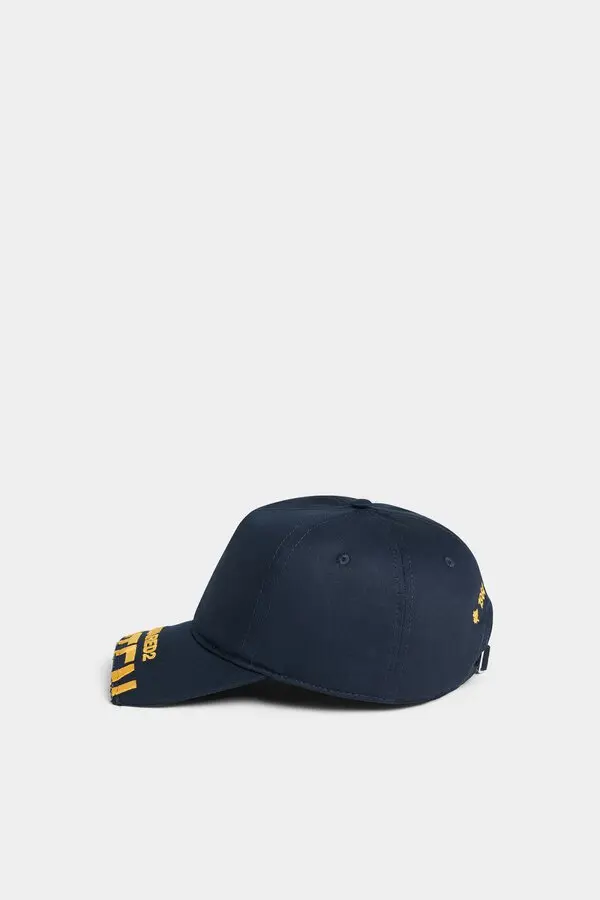 Dsquared2 Baseball Cap With Maxi Lettering - Blue