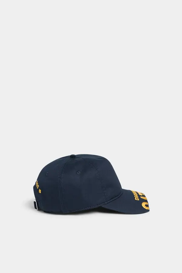 Dsquared2 Baseball Cap With Maxi Lettering - Blue