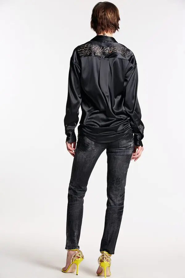 Dsquared2 Flock Wash Jennifer Jeans