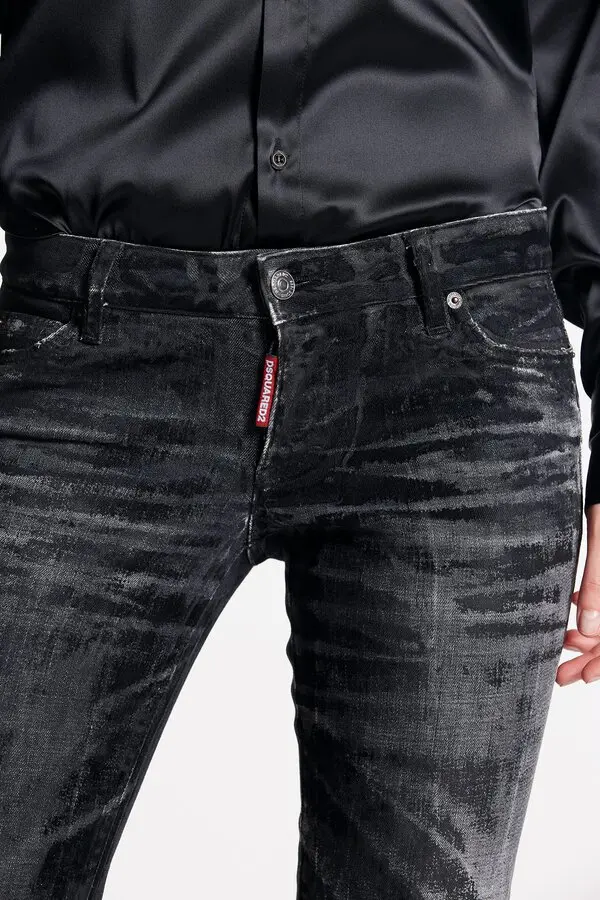 Dsquared2 Flock Wash Jennifer Jeans
