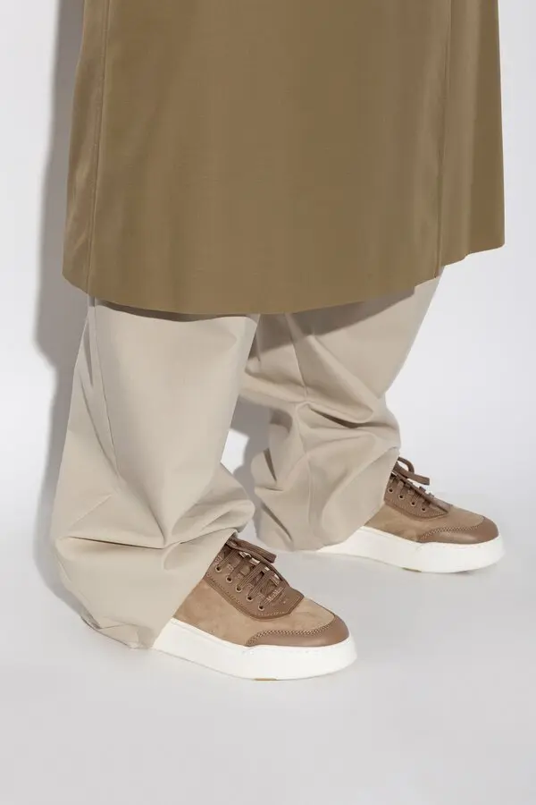 Max Mara Leather Sports Shoes
