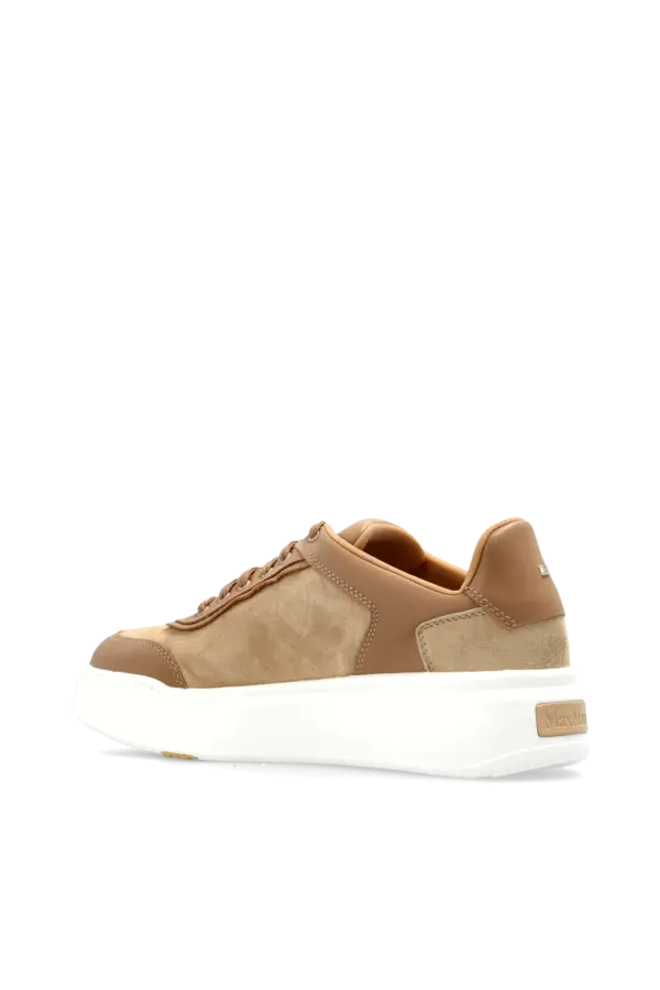 Max Mara Leather Sports Shoes