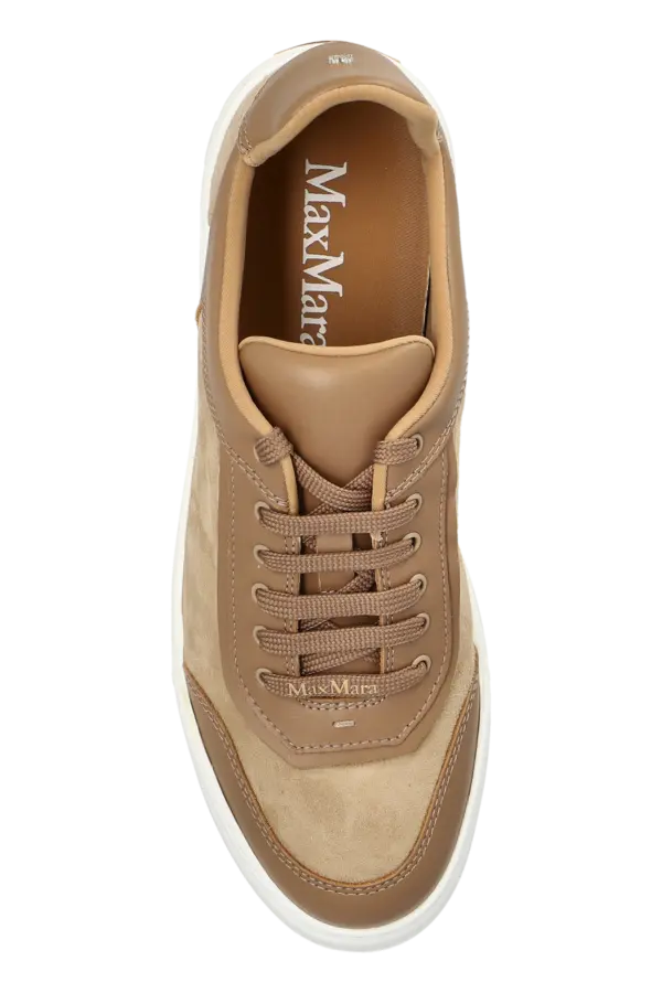 Max Mara Leather Sports Shoes