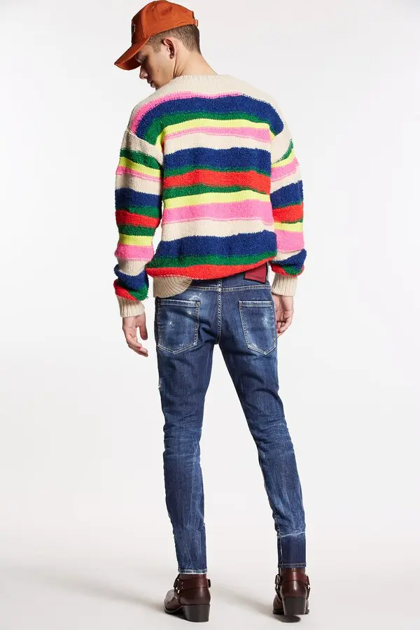 Dsquared2 Dark Scar Wash Super Twinky Jeans