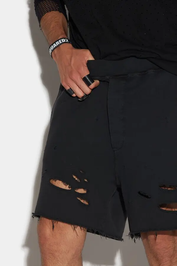 Dsquared2 Reverse Long Arnold Shorts