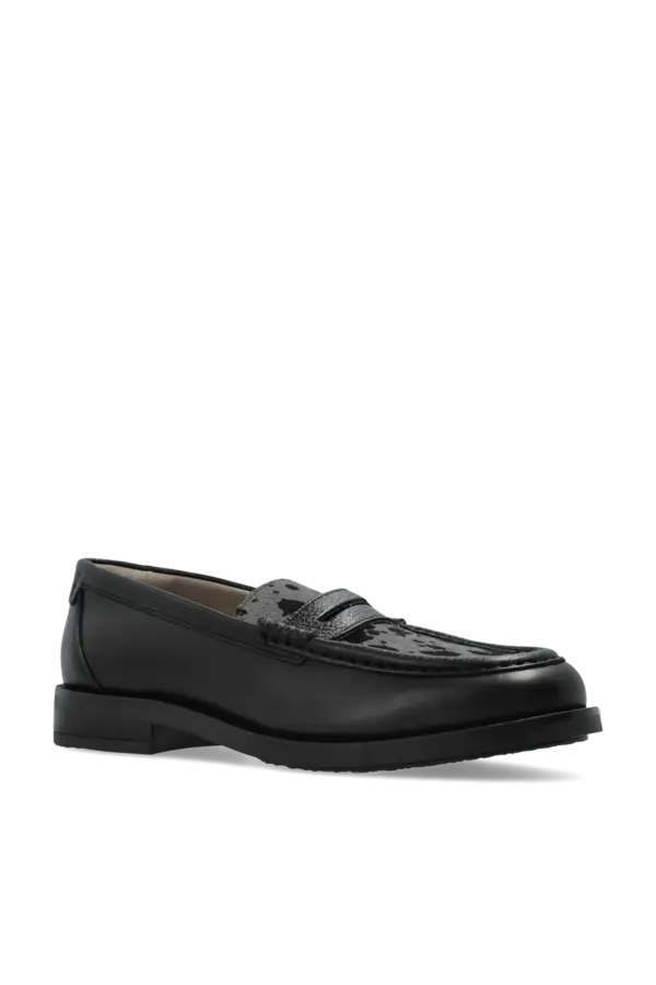 ALLSAINTS Leather Loafers With Paneled Detail